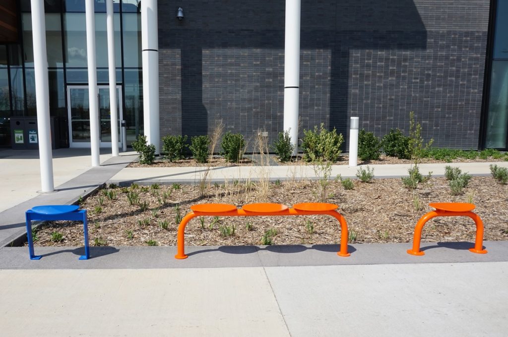 Beam Triple Seat - Curved Bench - Benchmark Contract Furniture