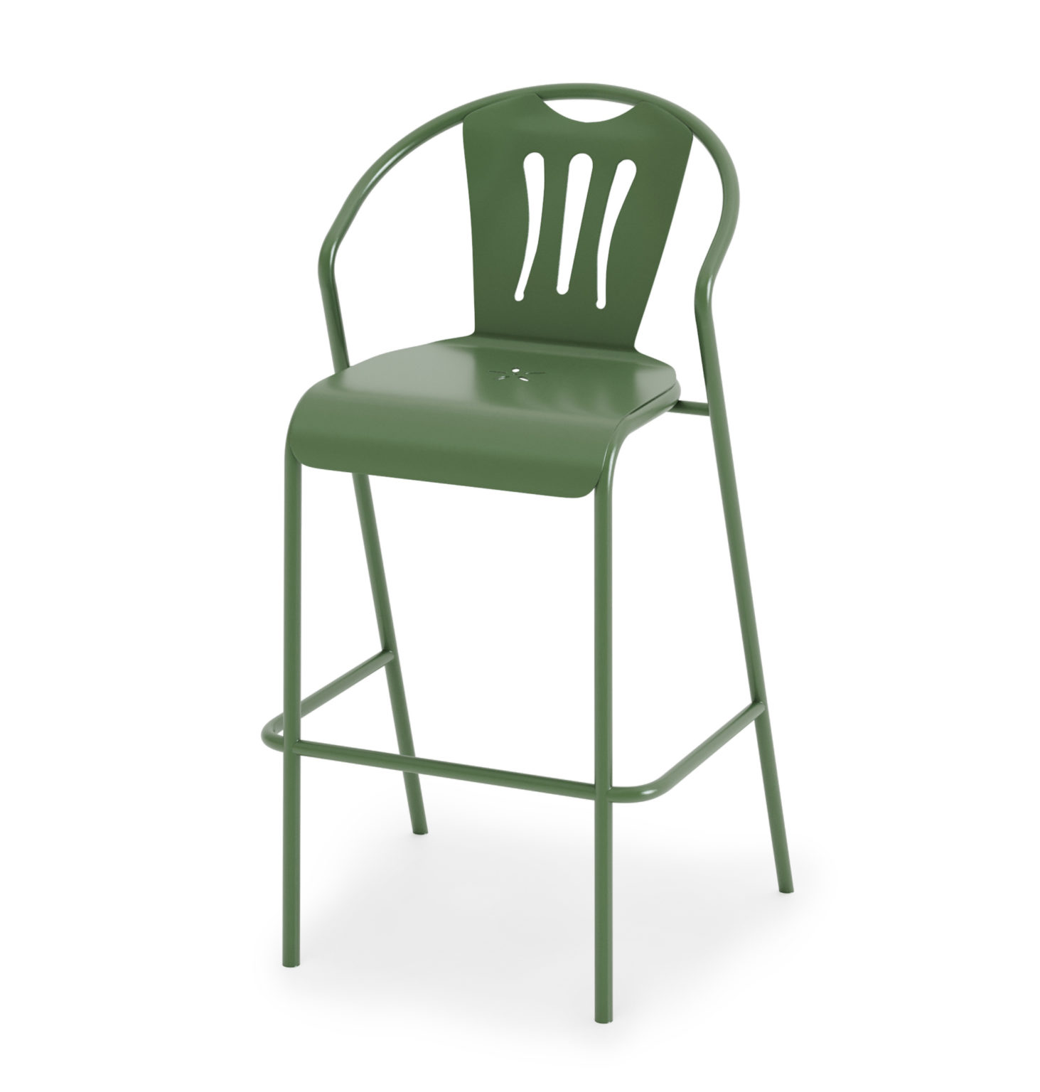 Monarch Reveal Armless Bar Stool - Benchmark Contract Furniture